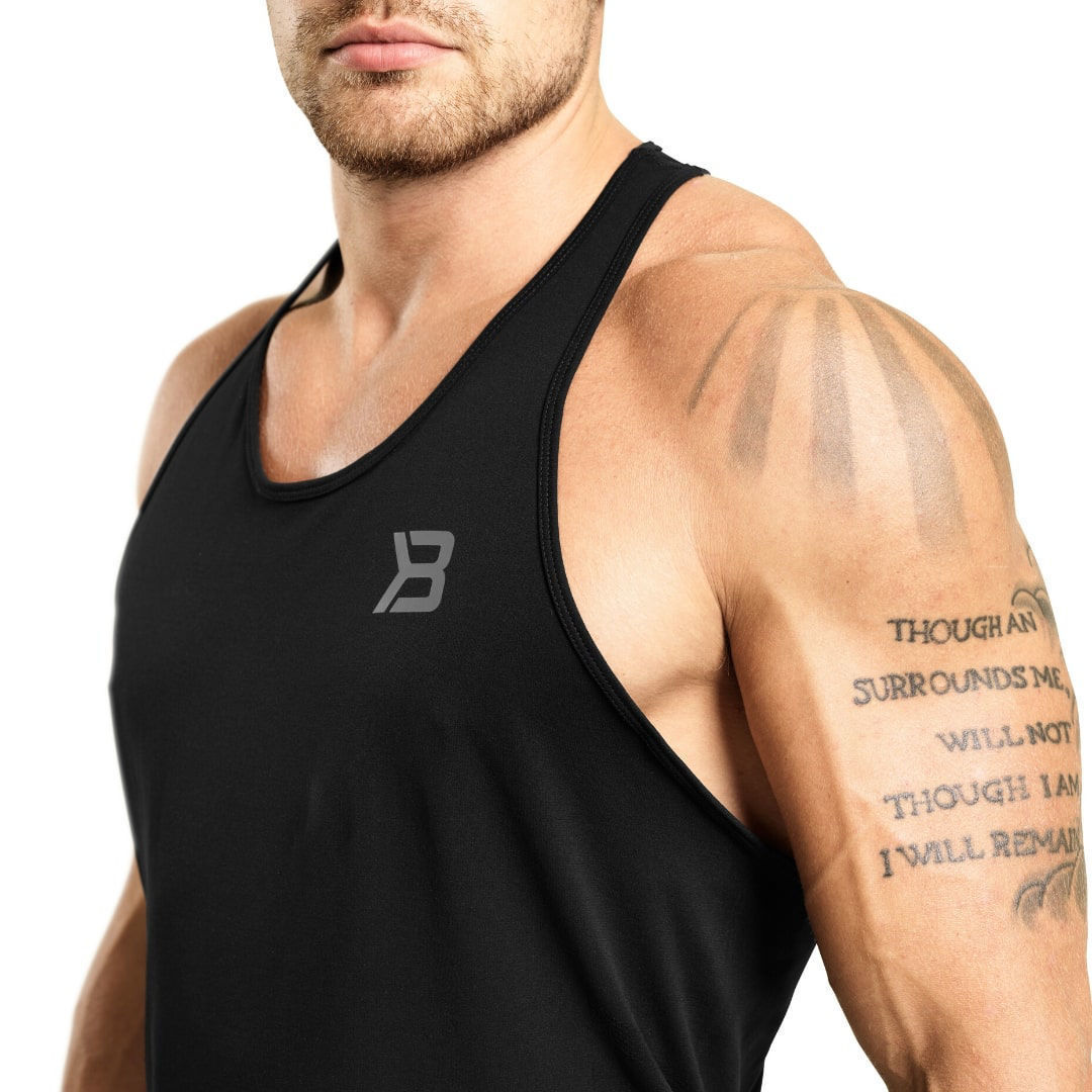 Better Bodies Black Men Stringer | MG Activewear - Sports Wear Online ...