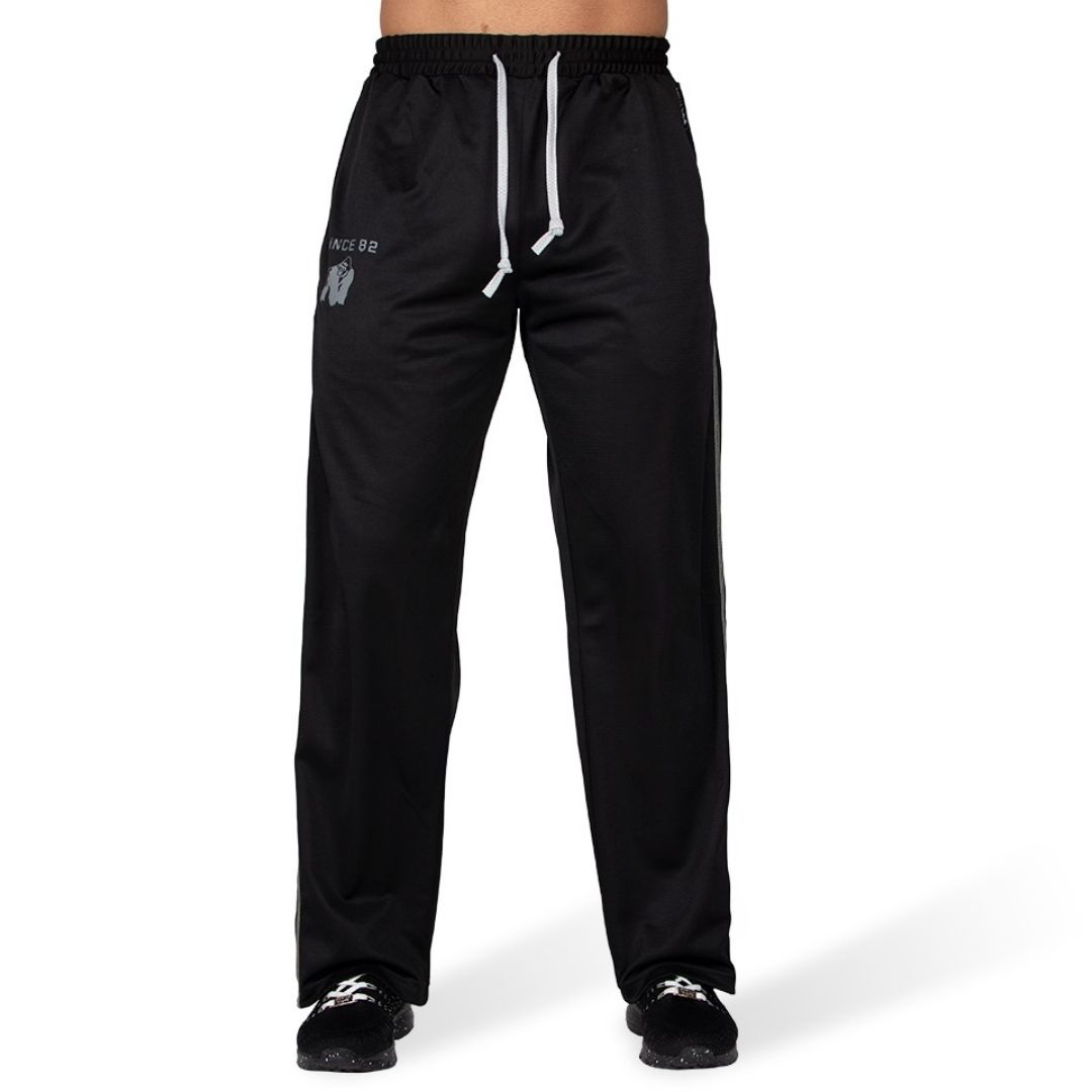 Men Gym Pants - Gorilla Wear Functional in Black Red | MG Activewear ...