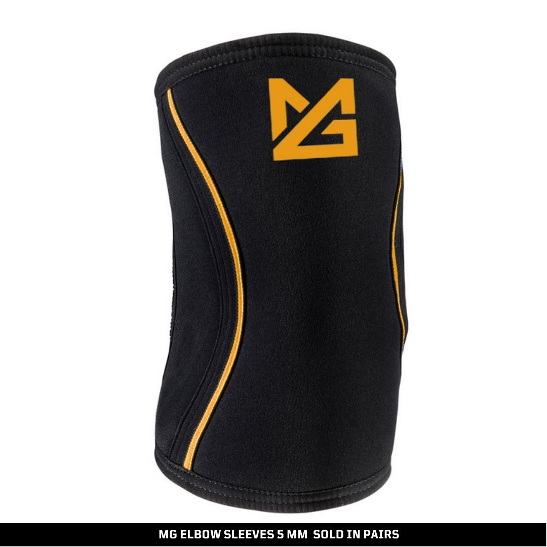 Might&Glory 5mm Elbow Sleeves | Powerlifting & Bench Press Support | MG ...
